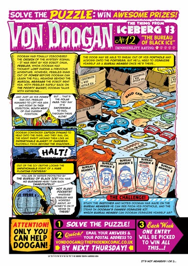 The Etherington Brothers: Von Doogan and the Thing From Iceberg 13 pages