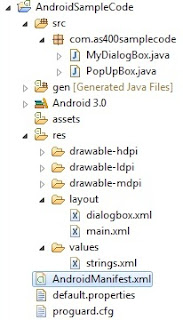 Programmers Sample Guide: Android Custom Dialog Example code