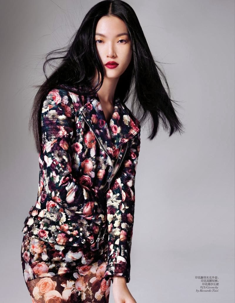 Asian Models Blog Editorial Tian Yi In Vogue China October 2013