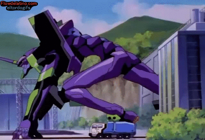 Gifs del Eva 01 (Evangelion)