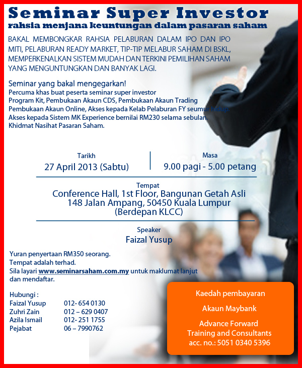 TIP ASAS MELABUR SAHAM DI BURSA MALAYSIA: Penerangan Pink Form, IPO ...