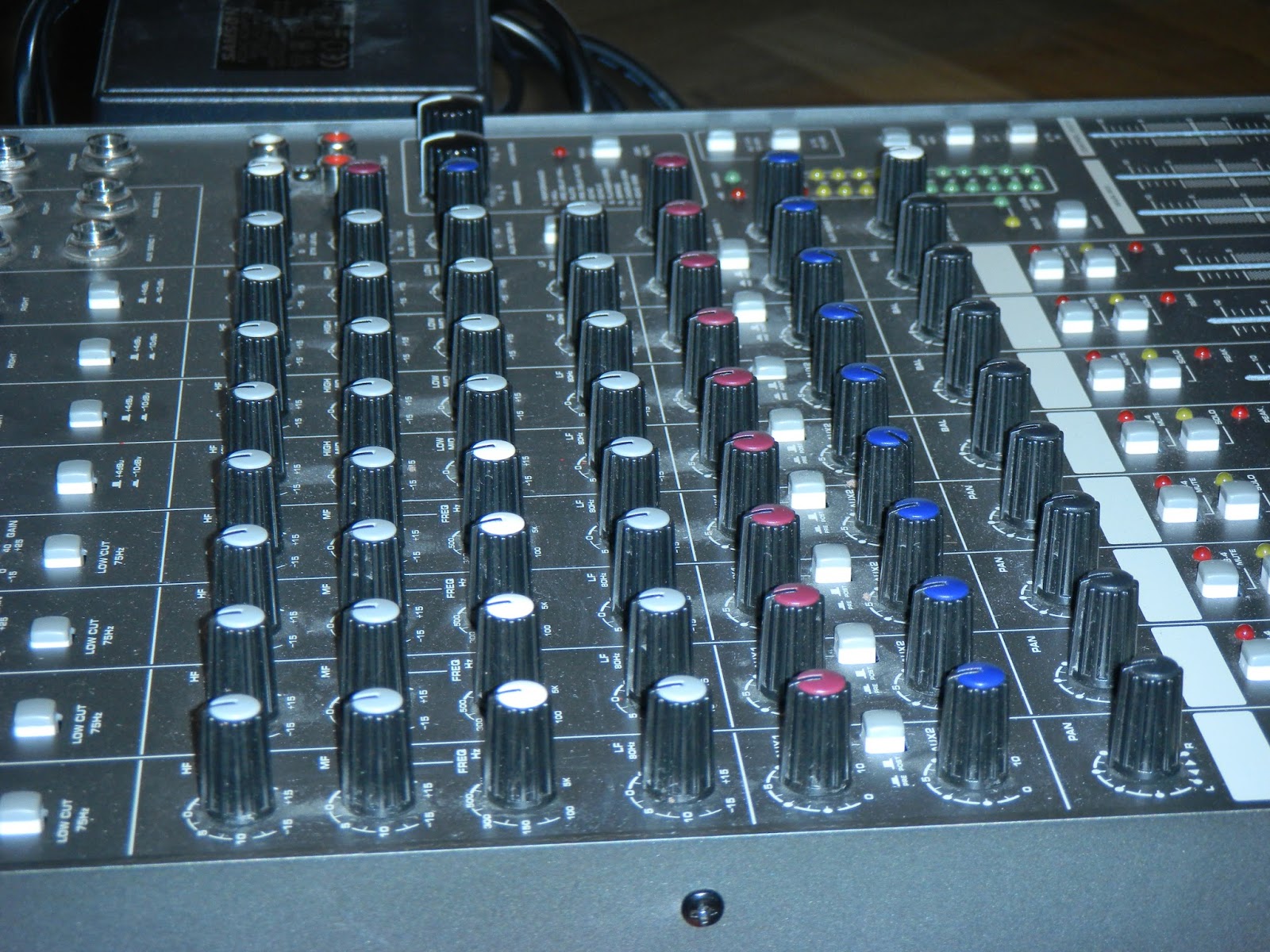 Infrequent Sound [sex.tex] technology: Samson MDR 1248 Mixing Consoles