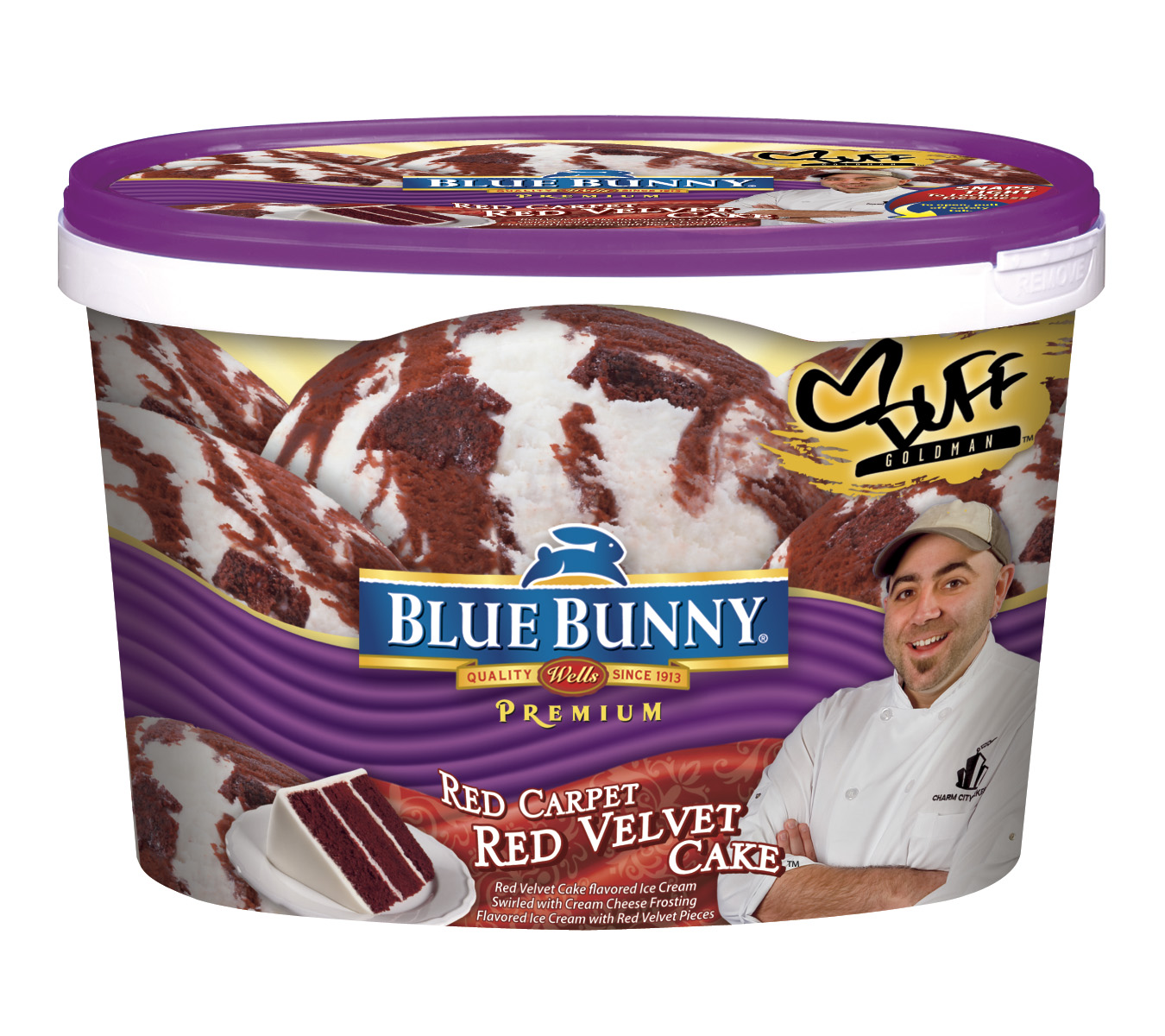 Scooped: Red Velvet Cake (Blue Bunny)