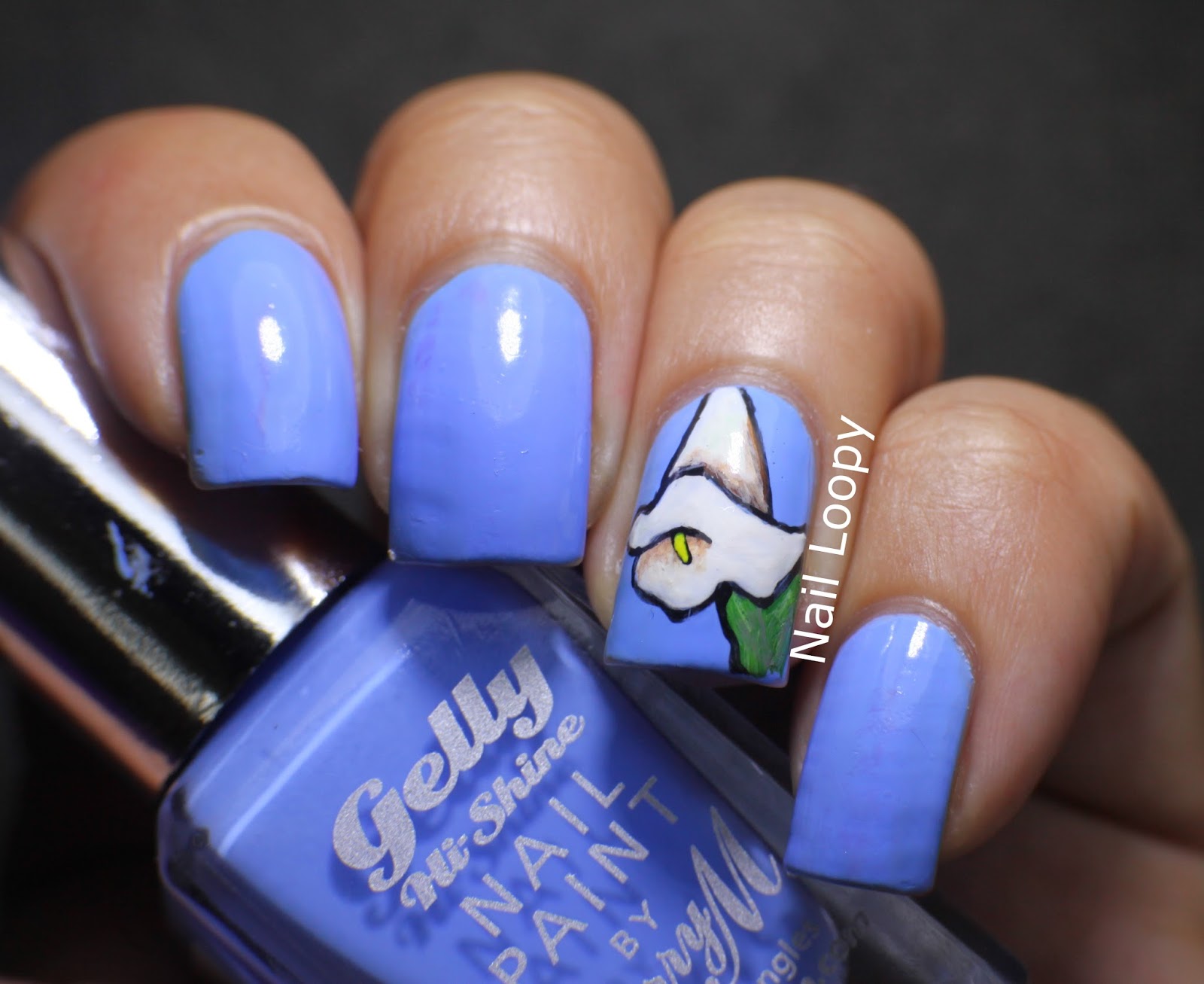 nail loopy: LILLY NAIL ART WITH BARRY M GELLY