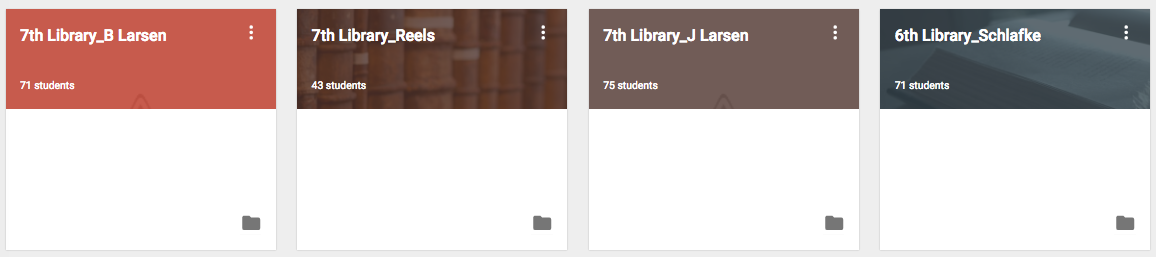 DCG Middle School Library: 1-Thing Wednesday: Google Classroom in the ...