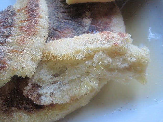 حَرْشَة / مْبَسّسْ / كسرة/ Moroccan Harcha or Harsha or Kasra or ...