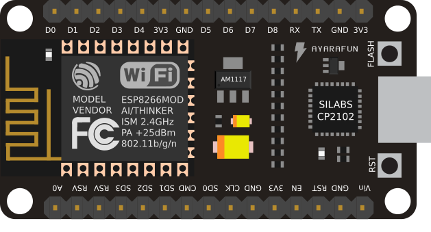 Support Du Nodemcu Module Esp82666 Dans Lide Arduino