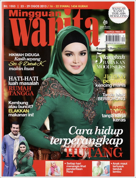 Jaga Dia Untukku... Husna SitiAngie: Dato' Siti cover Majalah MINGGUAN ...