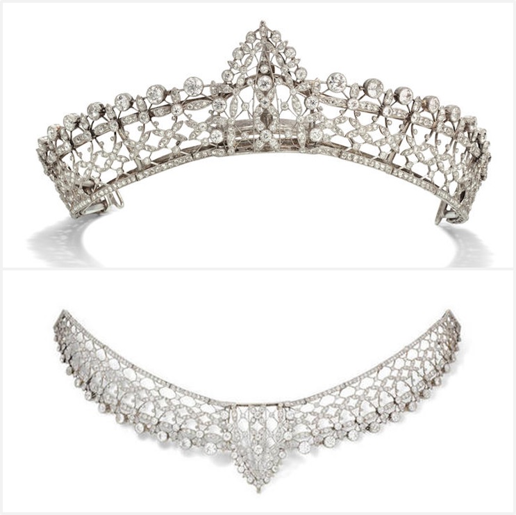 Tiara Thursday: The Countess of Villagonzalo's Meander Tiara - DRAW A ...
