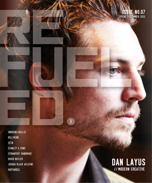 apron and bag: Refueled Magazine - Issue No. 07 Spring/Summer 2011