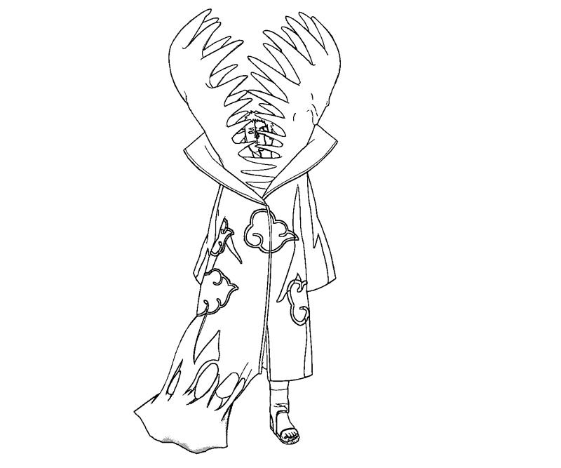 Zetsu 8 Coloring | Crafty Teenager