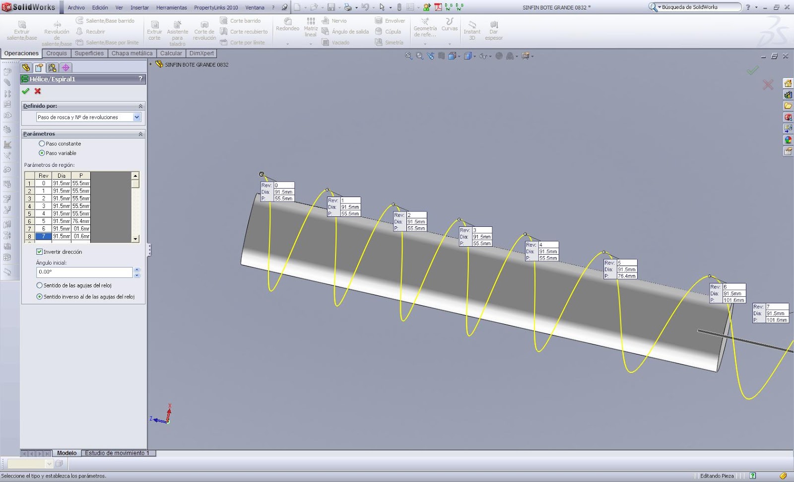 Lean Product Design: SIMULACIÓN MECANIZADO EN SOLID WORKS