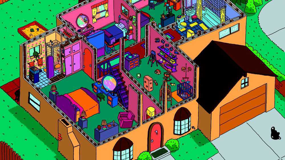 The Simpsons house