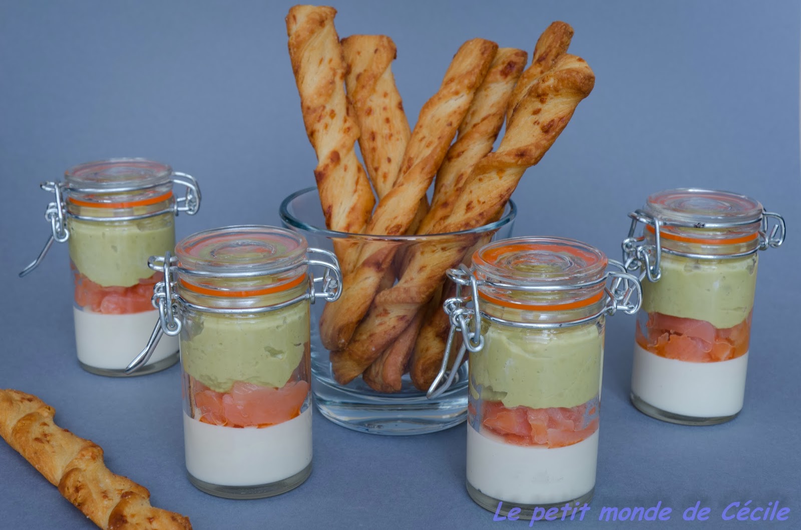 Dans le petit monde de Cécile: Verrines apéritives gelée de parmesan ...