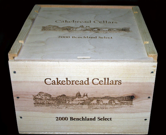 Wooden Wine Boxes & Wine Crates: Cakebread Cellars