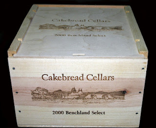 Wooden Wine Boxes & Wine Crates: Cakebread Cellars