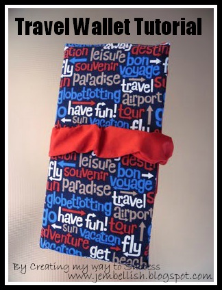 Creating my way to Success: Travel document wallet - a tutorial