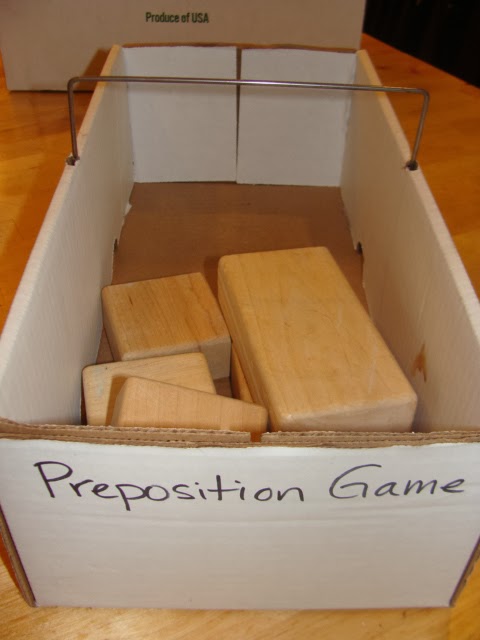 Homemade preschool learning games