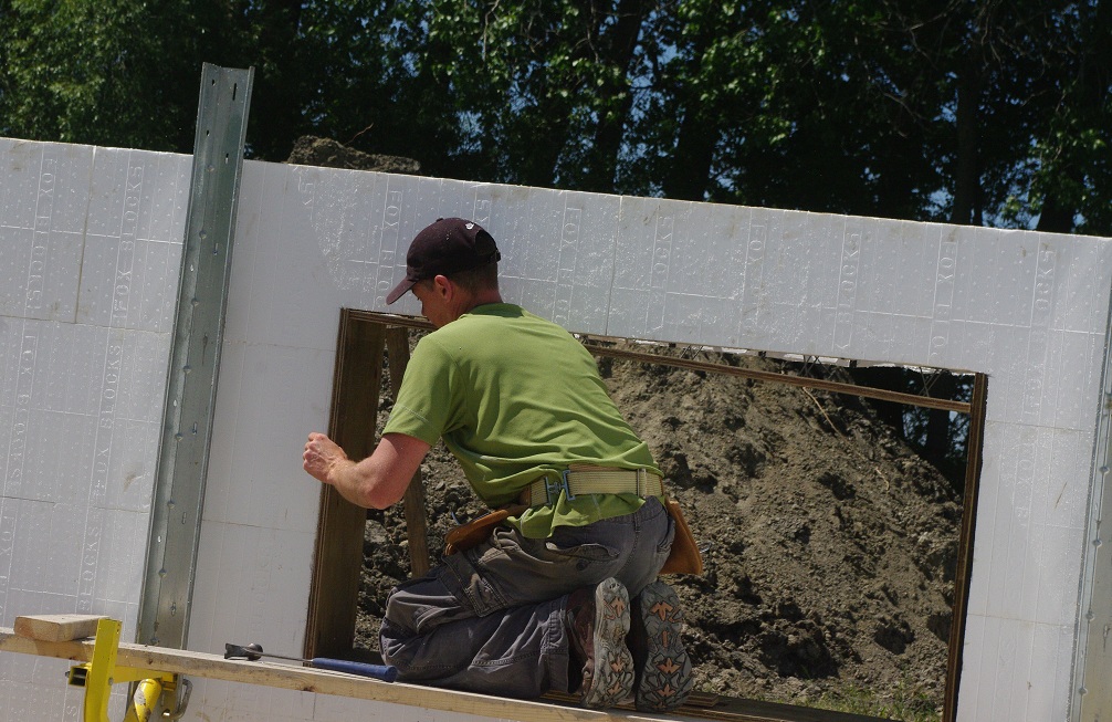 Thousand Square Feet: Day 8 - Window Bucks & Inspection #1