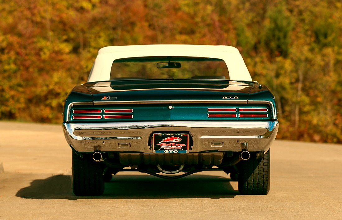 MUSCLE CAR COLLECTION : 1967 Pontiac LeMans GTO Convertible