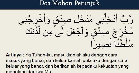 4 Doa Mohon Petunjuk : Usaha, Jodoh, dan Kebenaran | Doa Niat Sholat