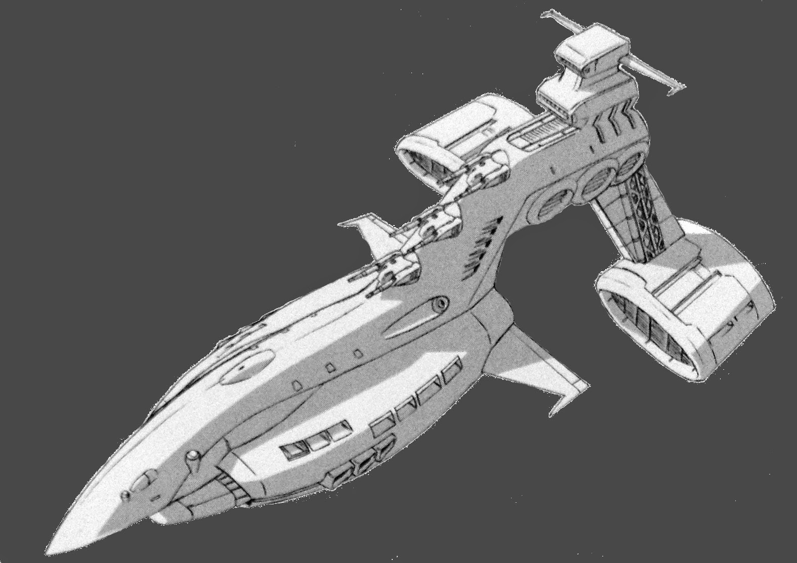Anaheim Journal: Universal Century Ships: Musai-Class Light Cruiser