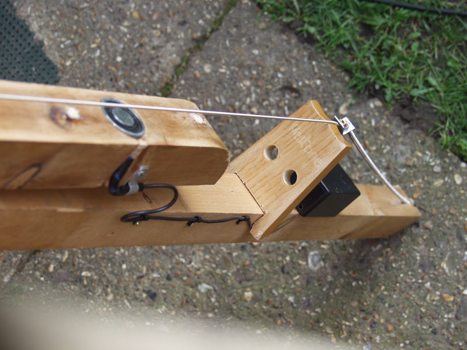 Andrew Stone Presents His Multifarious Creations: 1 string bass- close ...