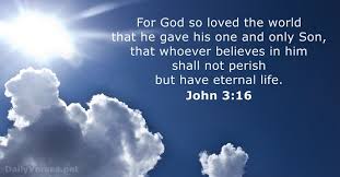 Bible verse about love of god ~ Bible Verse of The Day