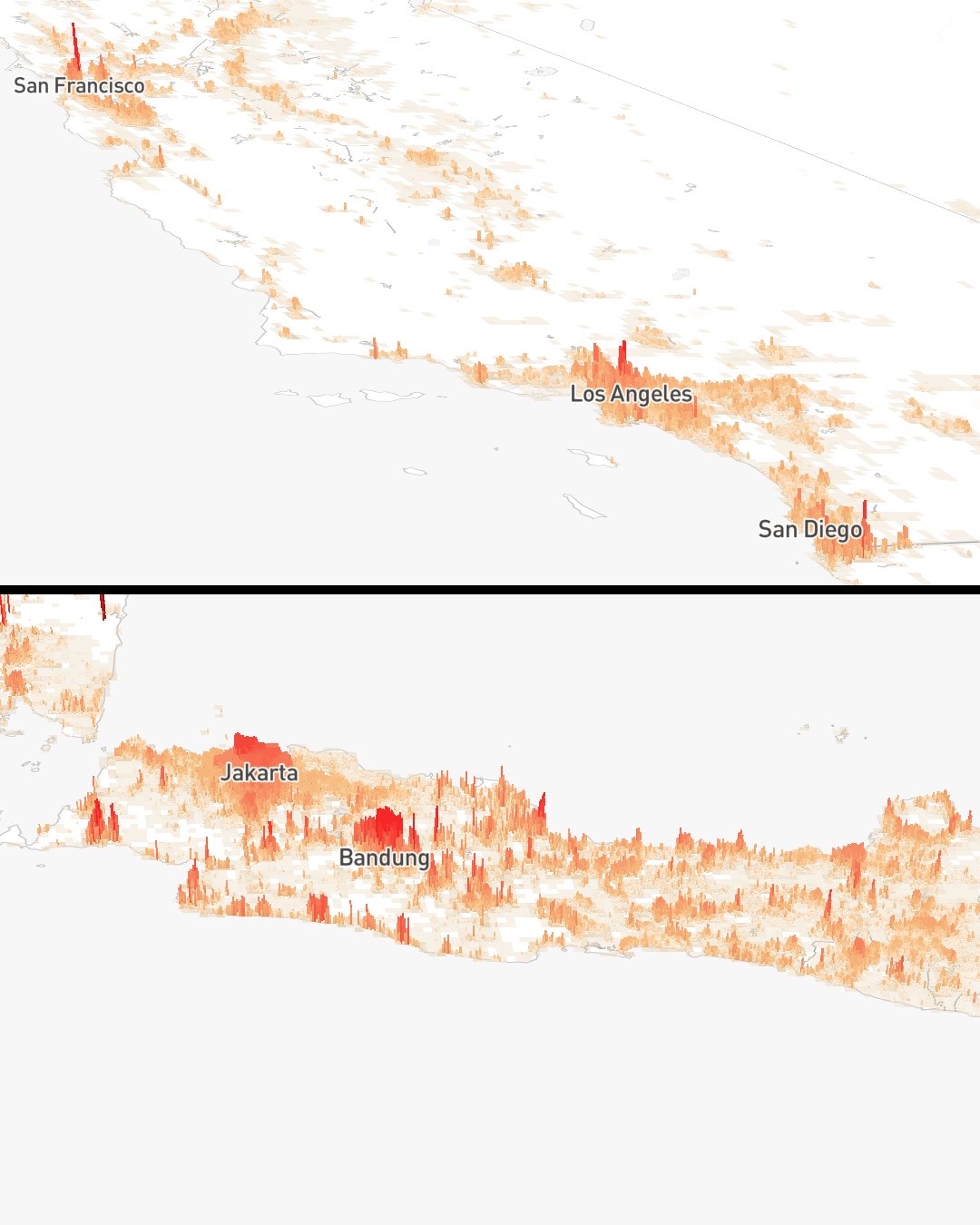Population density us interactive map - courseskoti