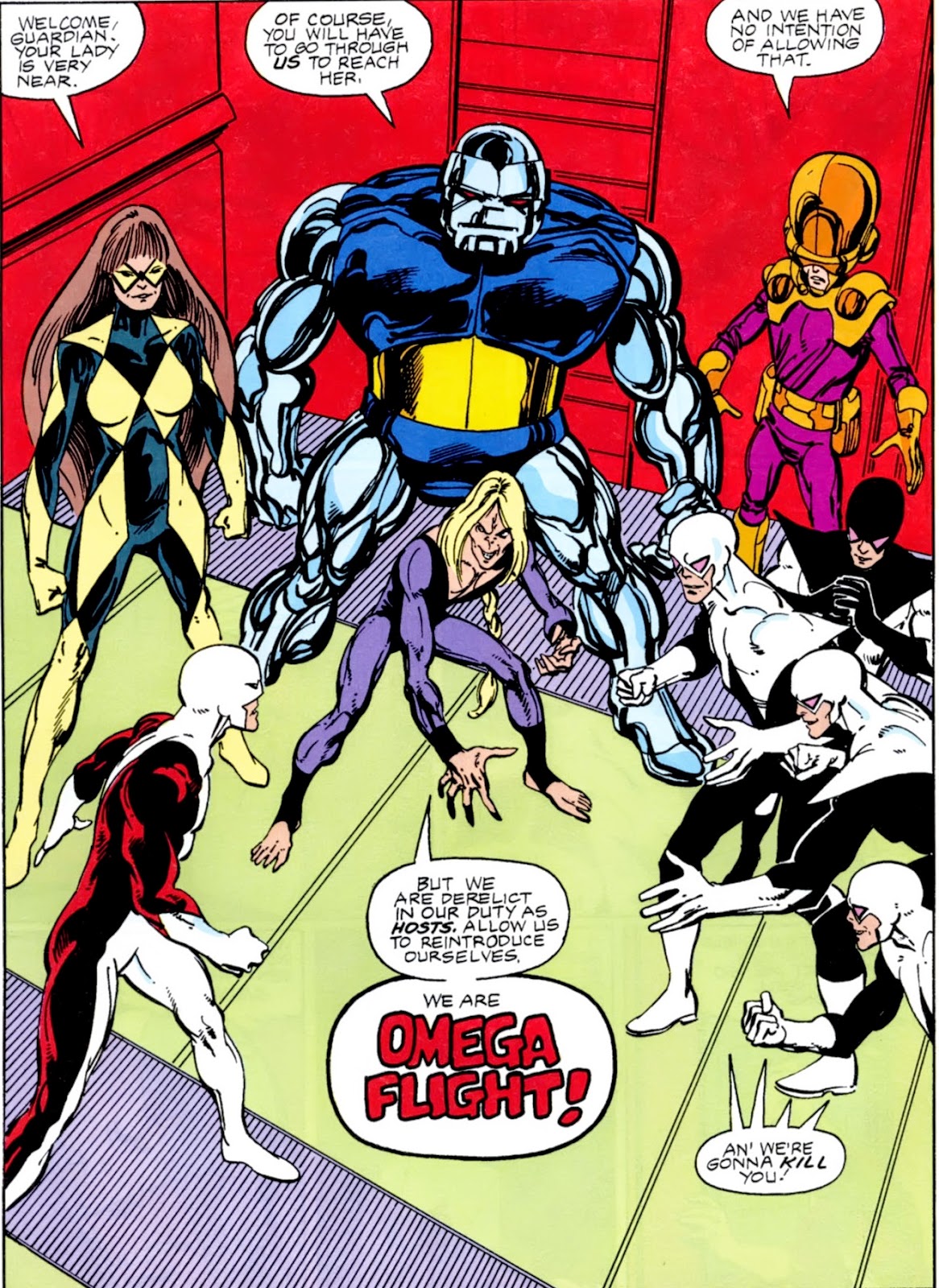 Marvel Comics of the 1980s: 1984: Alpha's Initial Outing part III: Oh ...