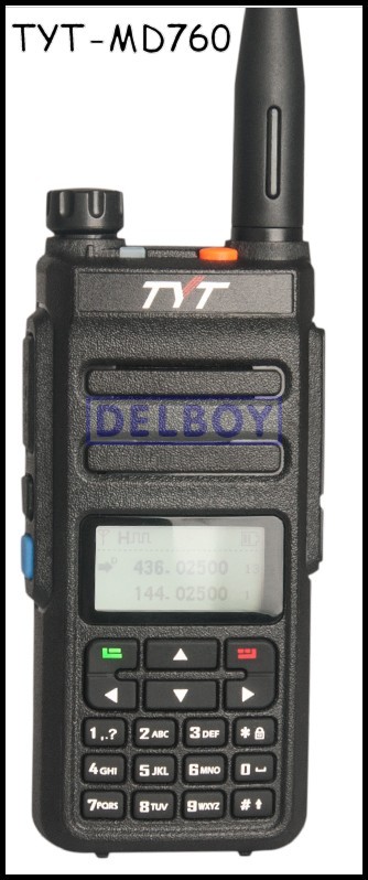 Delboy's Radio Blog: TYT MD-760 DMR Handheld (Same As Radioddity GD-77)