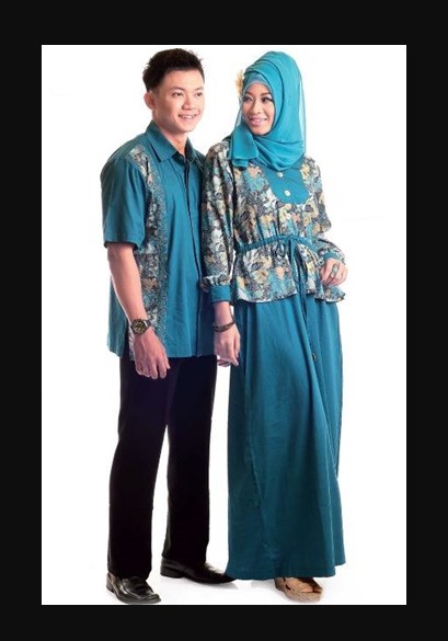 10 Model Baju Batik Couple Pasangan Modis Elegan 2020