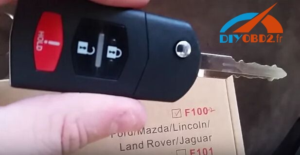(Guide) OBDSTAR F100 Ford/Mazda Key Programmer program Mazda S5 key ...