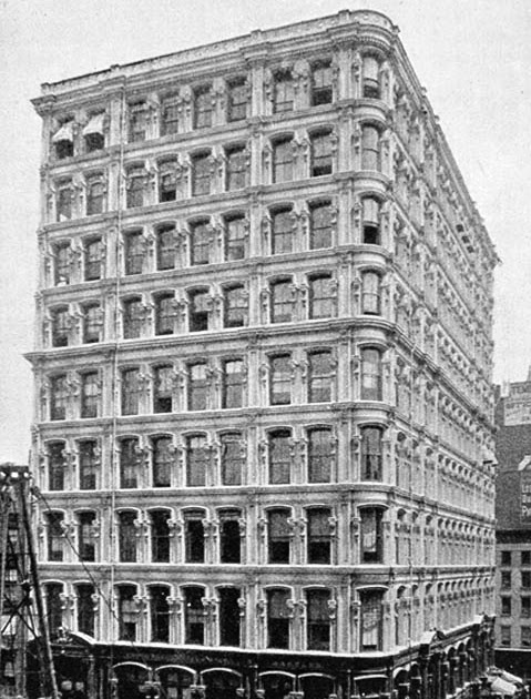 Daytonian in Manhattan: The Cast Iron Bennett Building -- 139 Fulton Street