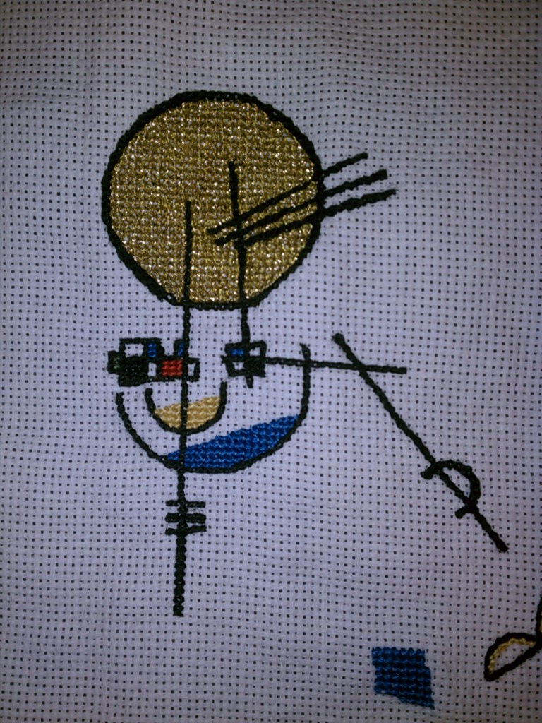 little squares: Vasily Kandinsky's "Joyous Ascent", 1923