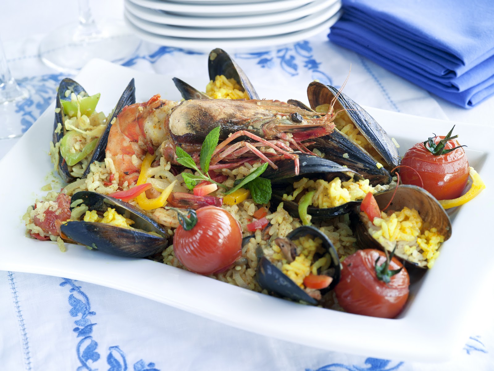 Stathi's Kitchen Art: Sea Food Risotto