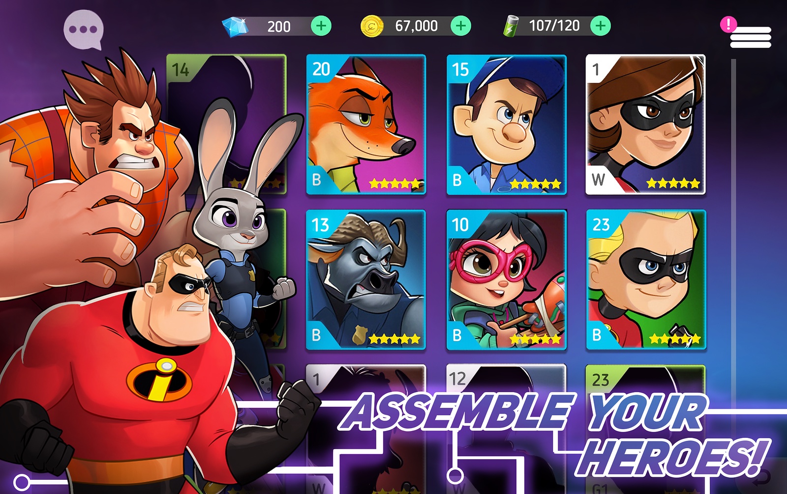 Disney Heroes: Battle Mode - A New Disney & Pixar Inspired Mobile Role ...