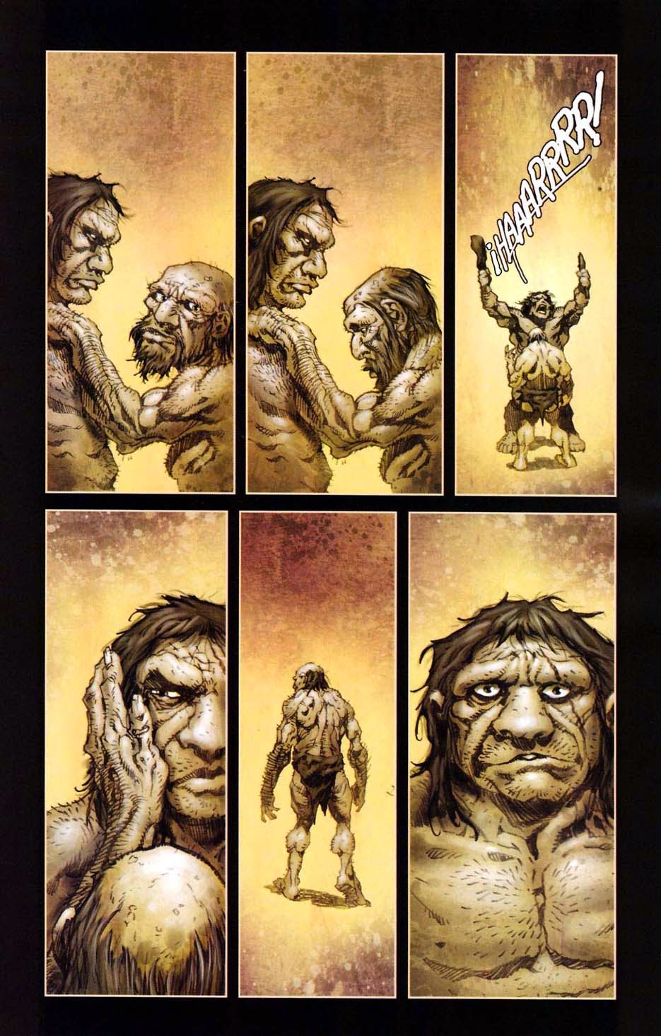 Noticias de la Prehistoria: "Neanderthal", de Frank Frazetta