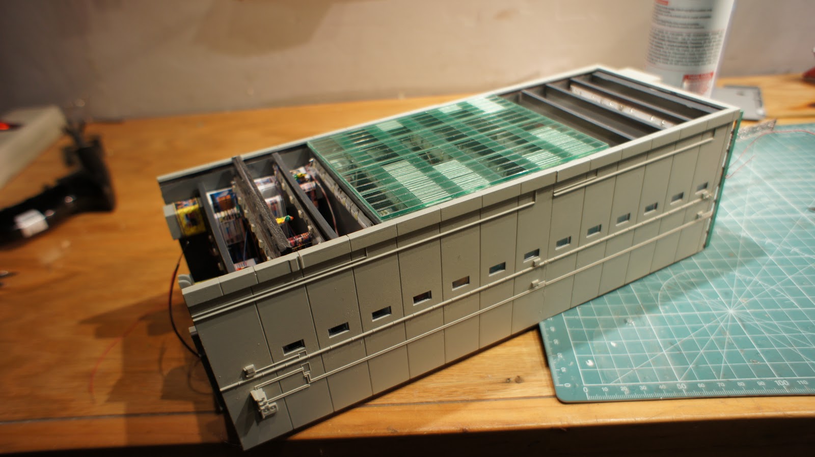 quinntopia - An N Scale blog: Kato Office Building Kit-bash