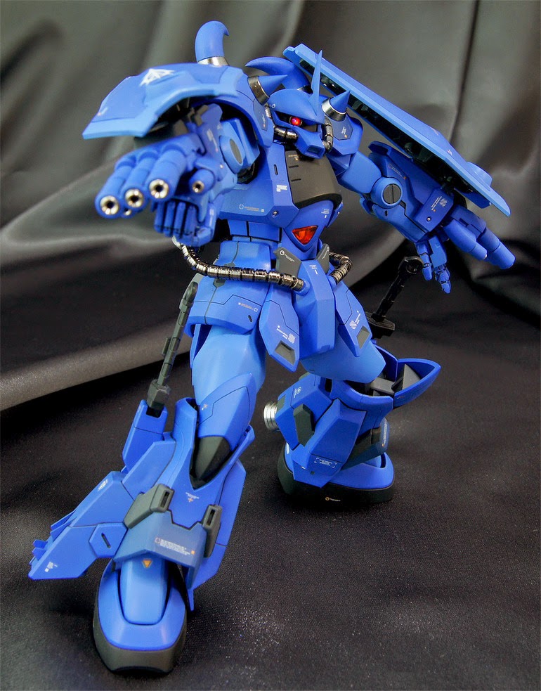 GUNDAM GUY: HGBF 1/144 Gouf R35 - Customized Build [Updated 6/29/14]