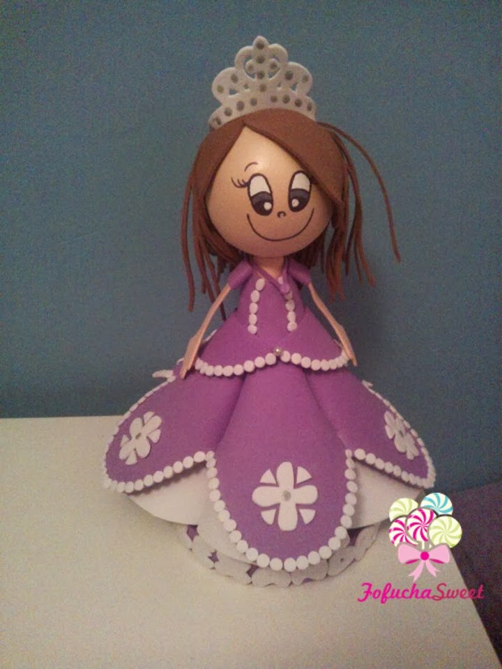 FofuchaSweet: Fofucha Princesa Sofía Disney