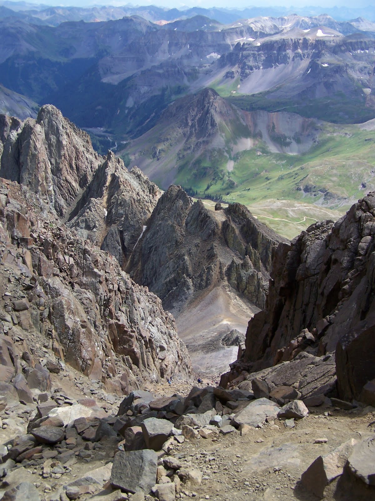 leave before the lights come on: Mt Sneffels is a long hike, makes me ...