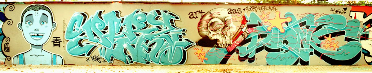 Derz One : Aisa + Derz + Art Aas + Dione @t Murs Lliures