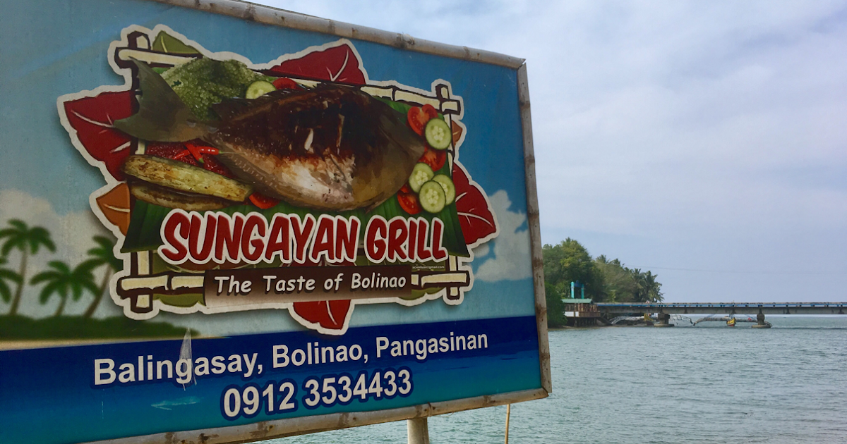 Sungayan Grill- The taste of Bolinao