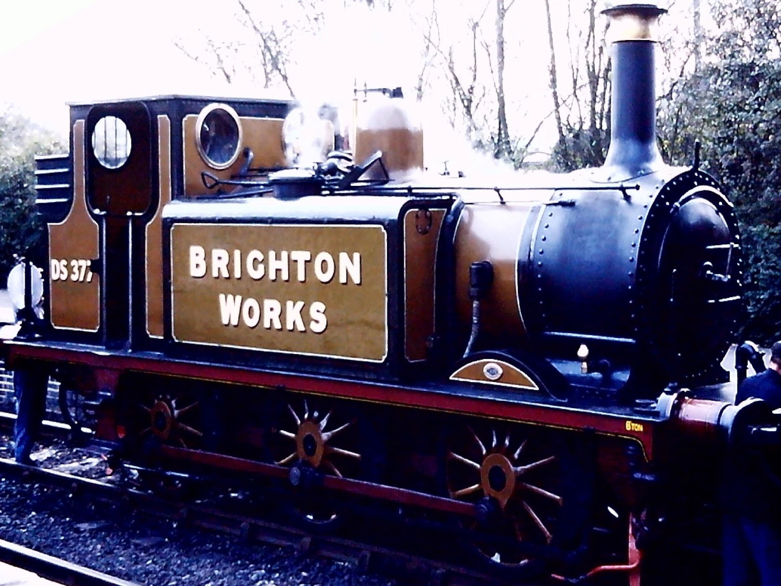 Out and about: DS 377 Brighton Works Steam Train