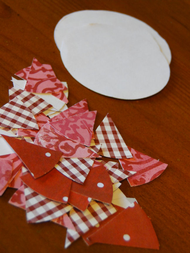 This is My Now: Paper Peppermint Ornaments