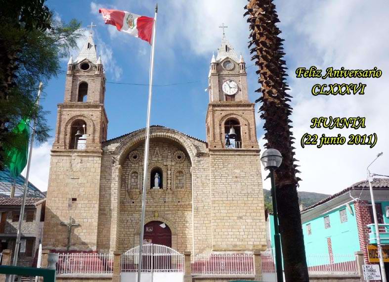 Armonía - Huanta: Huanta celebró sus 186 años de creación política