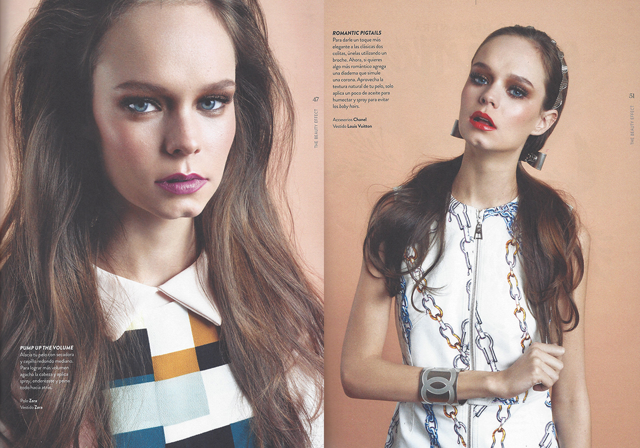 Katie Bannerman / THE BEAUTY EFFECT magazine, April 2016 - WANTED Model ...