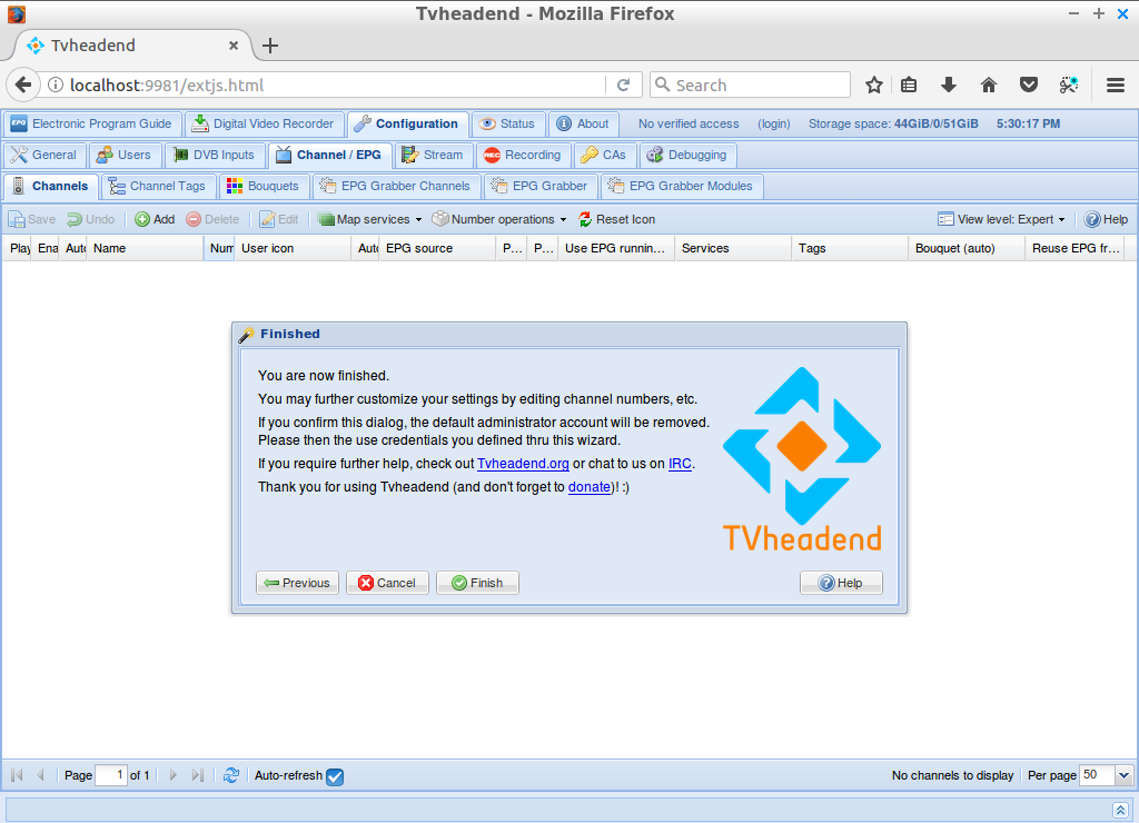 Integrating OTA and Pay TV Services Using Tvheadend: Part 3 HDHomeRun ...