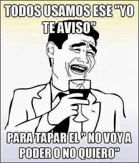 Todos usamos el yo te aviso - Los Mejores Memes Para Compartir